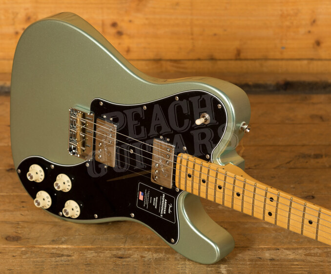 Fender Professional II Telecaster Deluxe Mystic Surf Green Maple ...