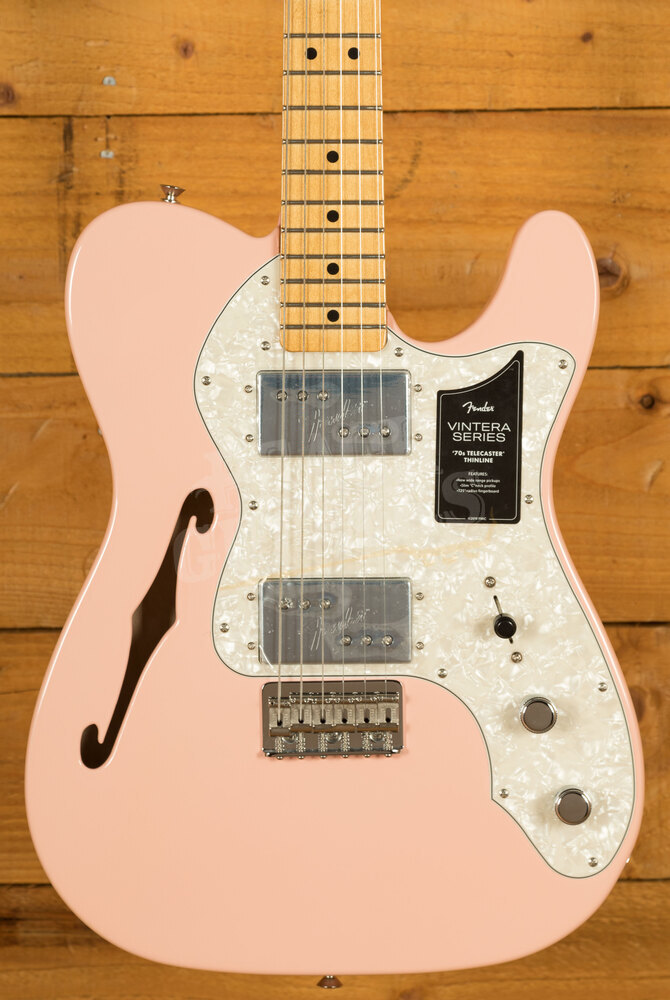 Fender Limited Edition Vintera '70s Telecaster Thinline | Maple - Shell ...
