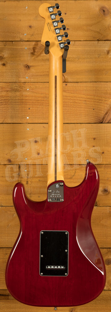 Fender Limited Edition American Ultra Stratocaster HSS | Streaked Ebony ...