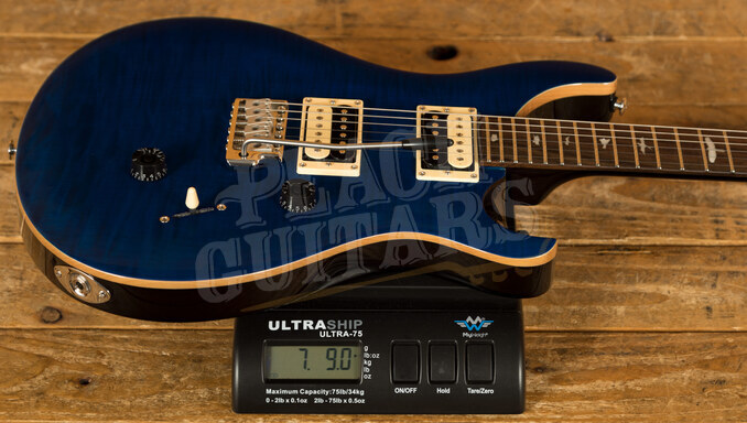 PRS SE Custom 24 - Blue Matteo - Peach Guitars