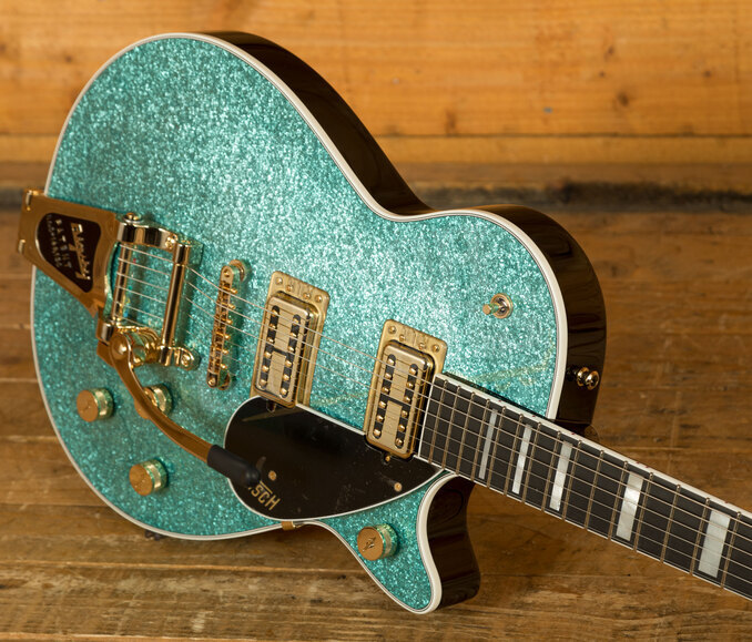 Gretsch G6229TG Limited Edition Players Sparkle Jet BT | Ebony - Ocean ...