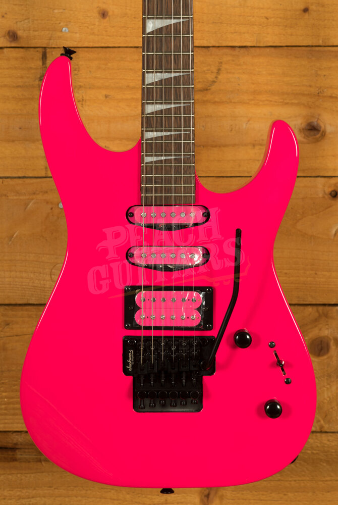 Jackson X Series Dinky DK3XR HSS | Laurel - Neon Pink