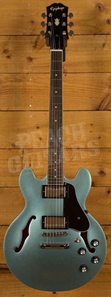 Epiphone "Inspired by Gibson" ES-339 Pelham Blue - Peach Guitars