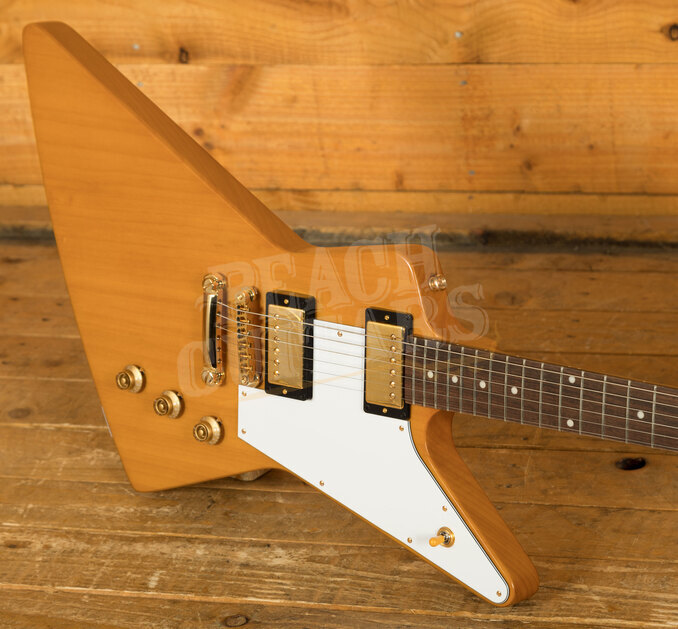 Epiphone 1958 Korina Explorer | Aged Natural - White Pickguard