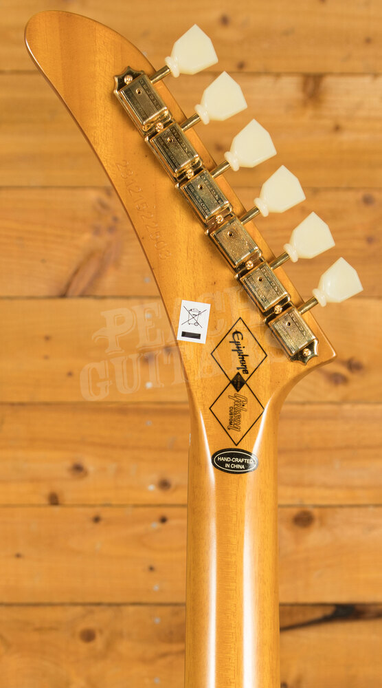 Epiphone 1958 Korina Explorer | Aged Natural - White Pickguard