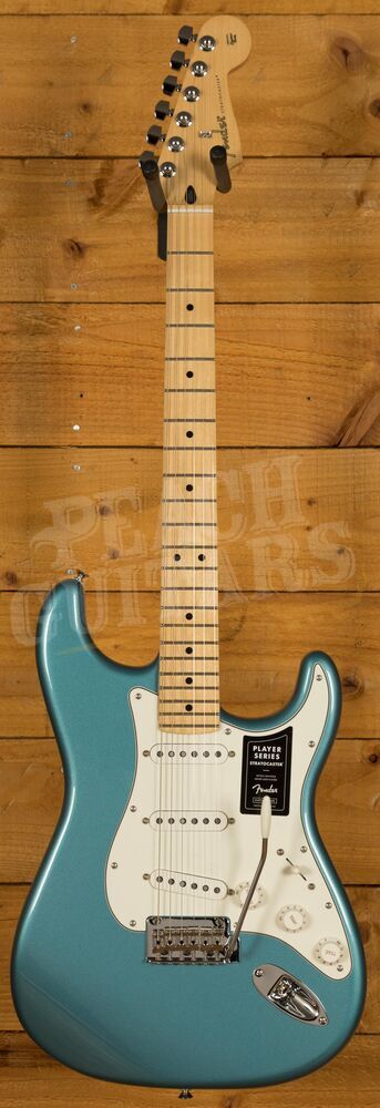 Fender Player Strat Maple Neck Tide Pool Blue - Peach Guitars