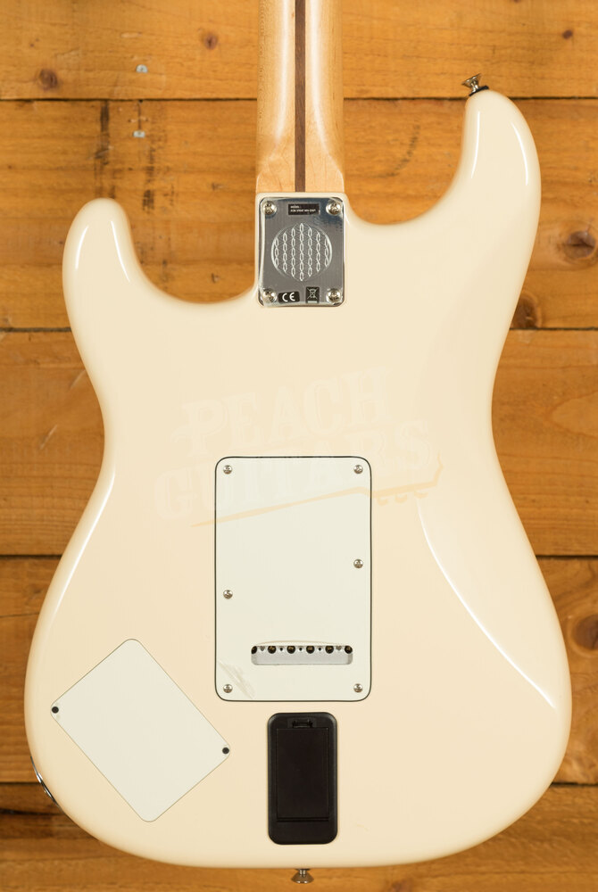 Fender EOB Sustainer Stratocaster | Maple - Olympic White - Used