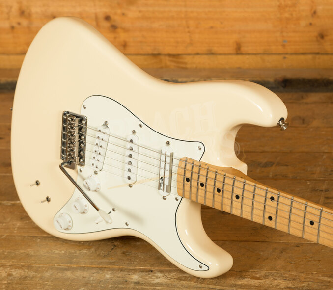 Fender EOB Sustainer Stratocaster | Maple - Olympic White - Used