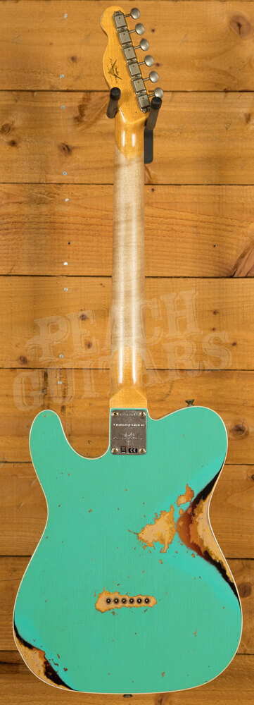 Fender Custom Shop LTD 60 Tele Custom Heavy Relic Aged Seafoam Green