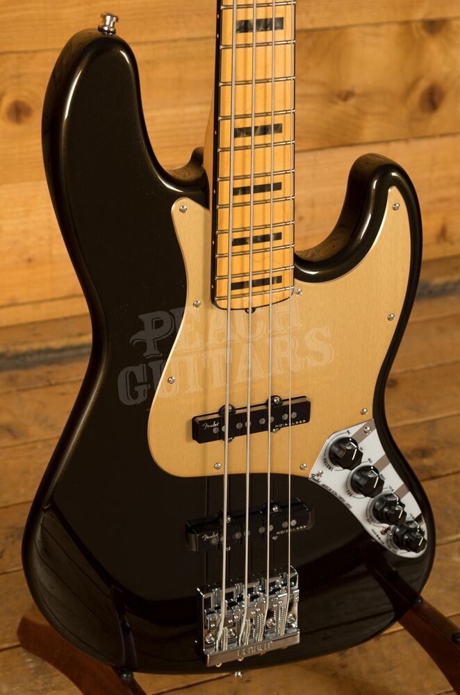 Fender American Ultra Jazz Bass Texas Tea - Peach Guitars