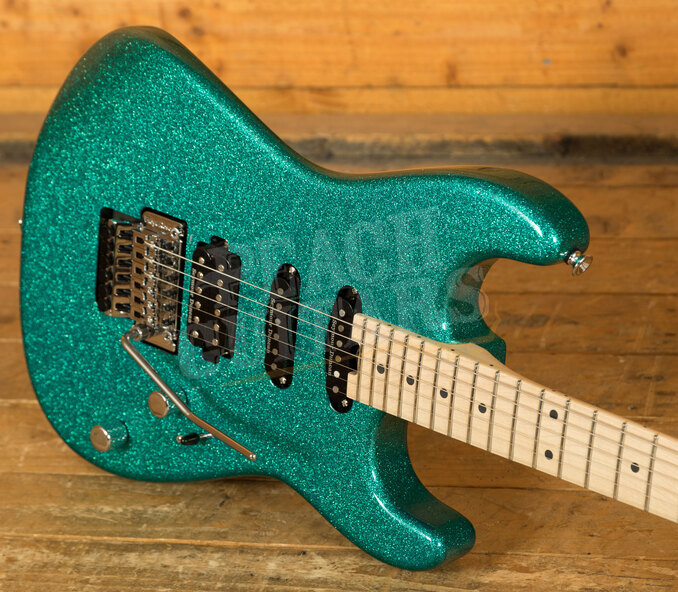Charvel Pro-Mod San Dimas Style 1 HSS FR M | Maple - Aqua Flake