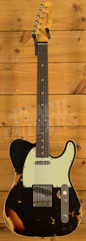 Fender Custom Shop LTD 60 Tele Custom Heavy Relic Aged Black Over