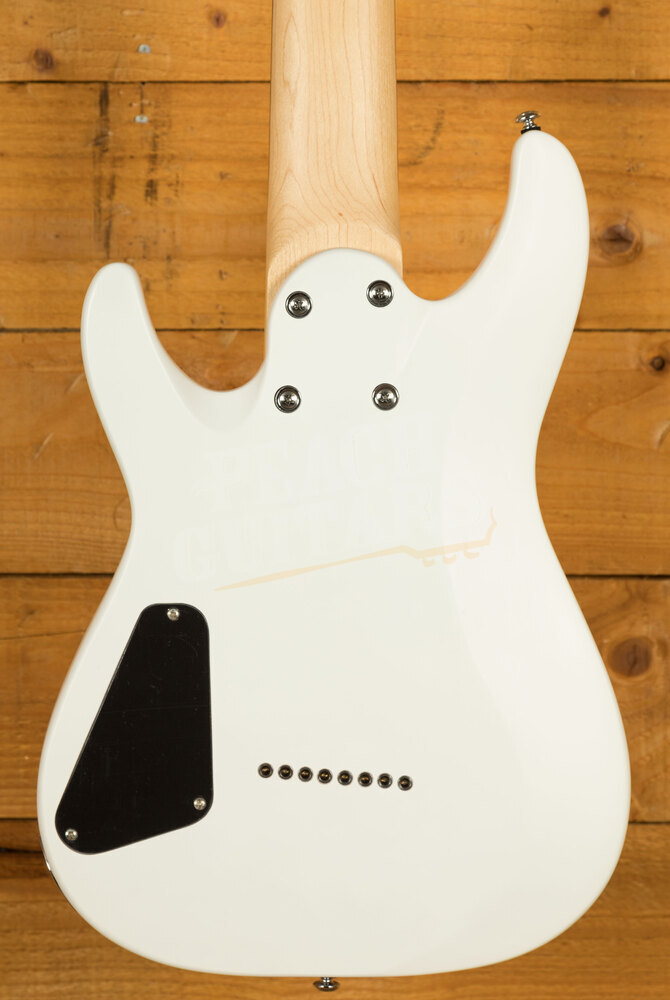 Schecter C-8 Deluxe | 8-String - Satin White