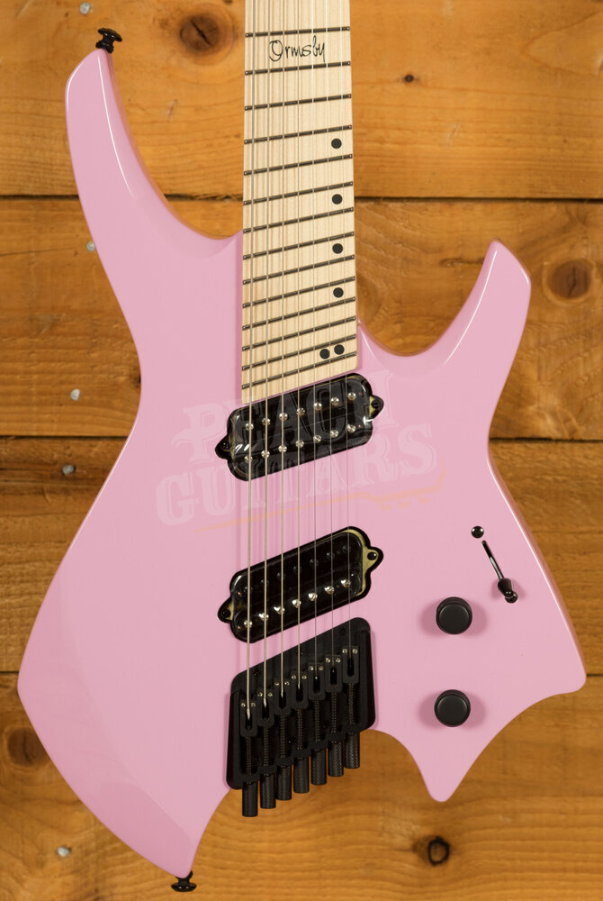 Ormsby Goliath GTR | 7-String Multi-Scale - Shell Pink