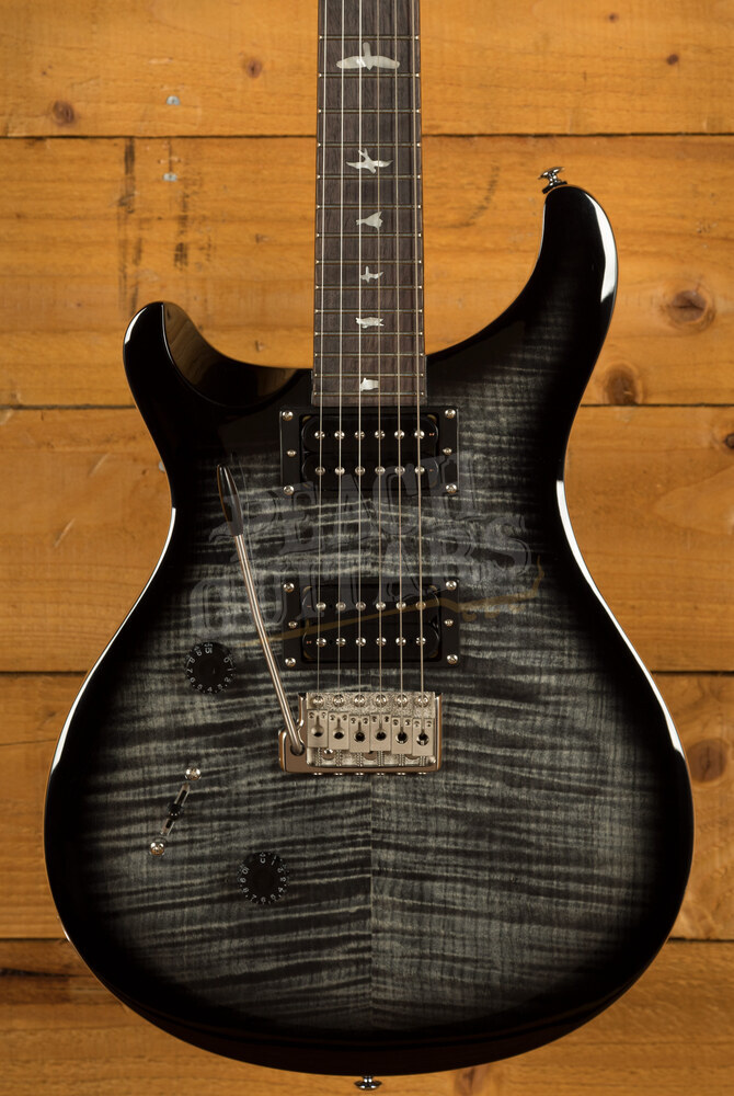 PRS SE Custom 24 Left Handed Charcoal Burst