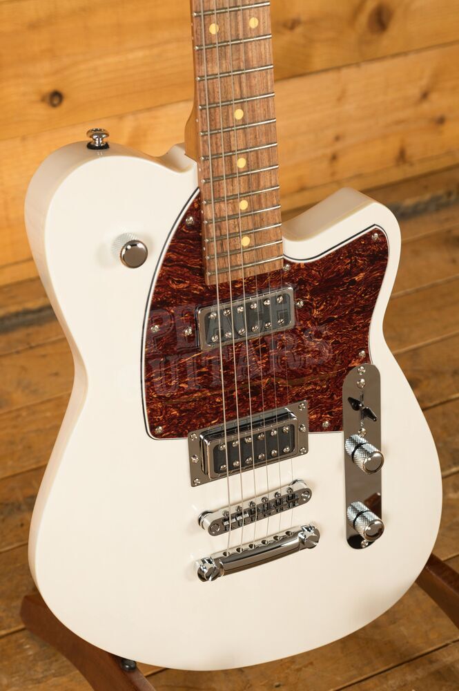 Reverend Flatroc Trans White - Peach Guitars