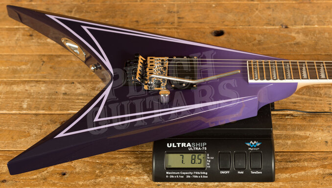 ESP LTD Alexi Hexed | Purple Fade w/ Pinstripes