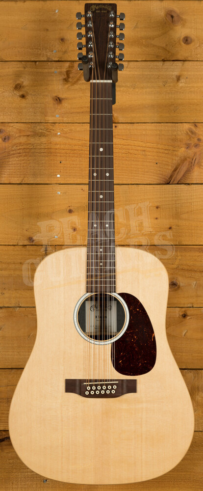 C.F. Martin D-X2E Sitka Top / Mahogany HPL - 12 String - Peach Guitars