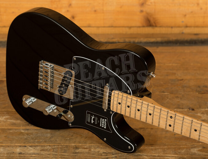 Fender Player Tele Maple Neck Black - Peach Guitars