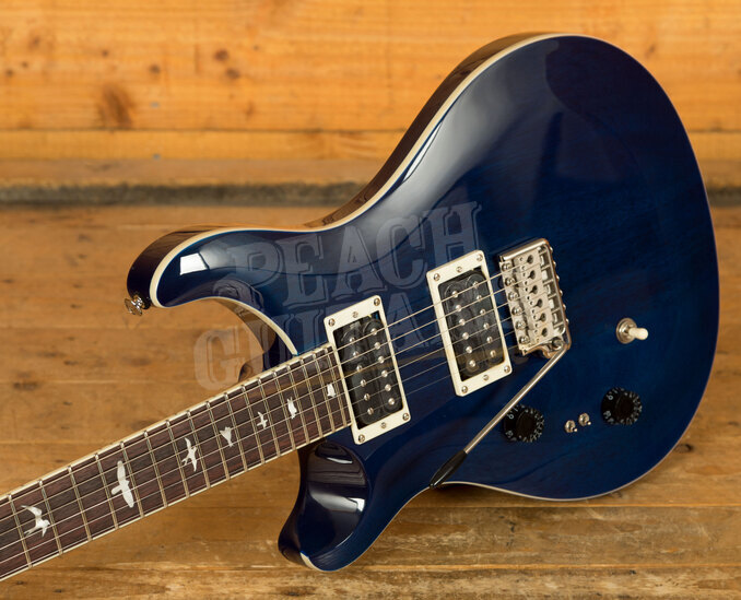 PRS SE Standard | SE Standard 24-08 - Translucent Blue Left Handed