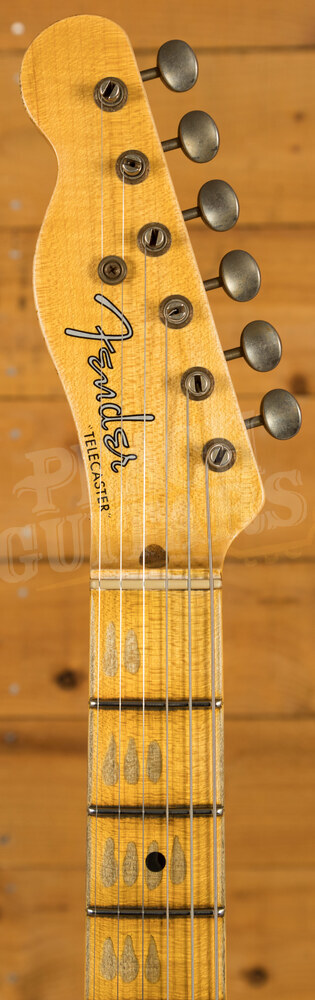 Fender Custom Shop '52 Tele Relic Surf Green Left Handed - Peach Guitars