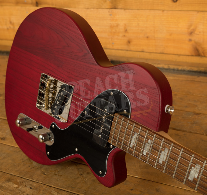 Cort Sunset TC Open Pore Burgundy Red - Peach Guitars