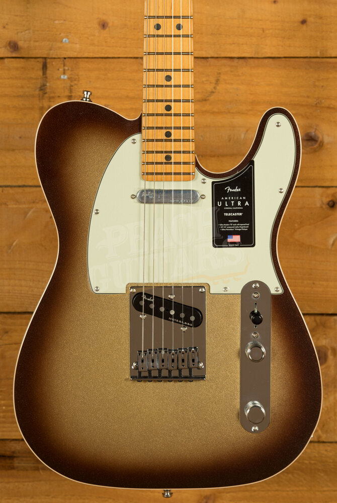 Fender American Ultra Telecaster | Maple - Mocha Burst