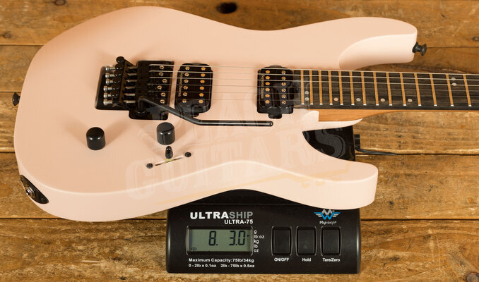 Jackson American Series Virtuoso | Streaked Ebony - Satin Shell Pink