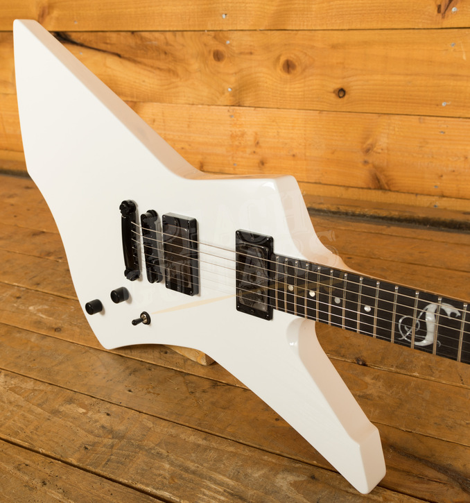 ESP LTD James Hetfield SNAKEBYTE Snow White - Peach Guitars