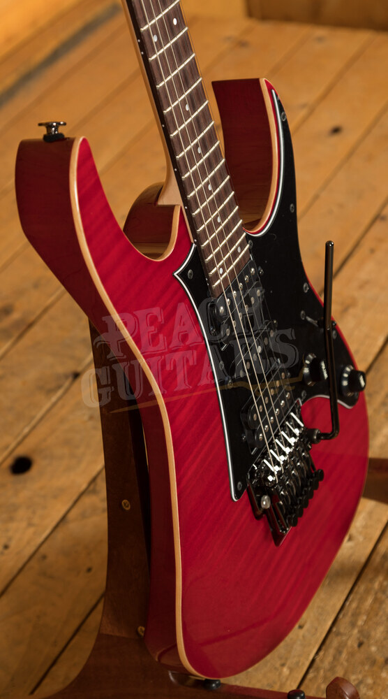 Ibanez RG3750FZ Prestige LTD, Trans Red - Peach Guitars