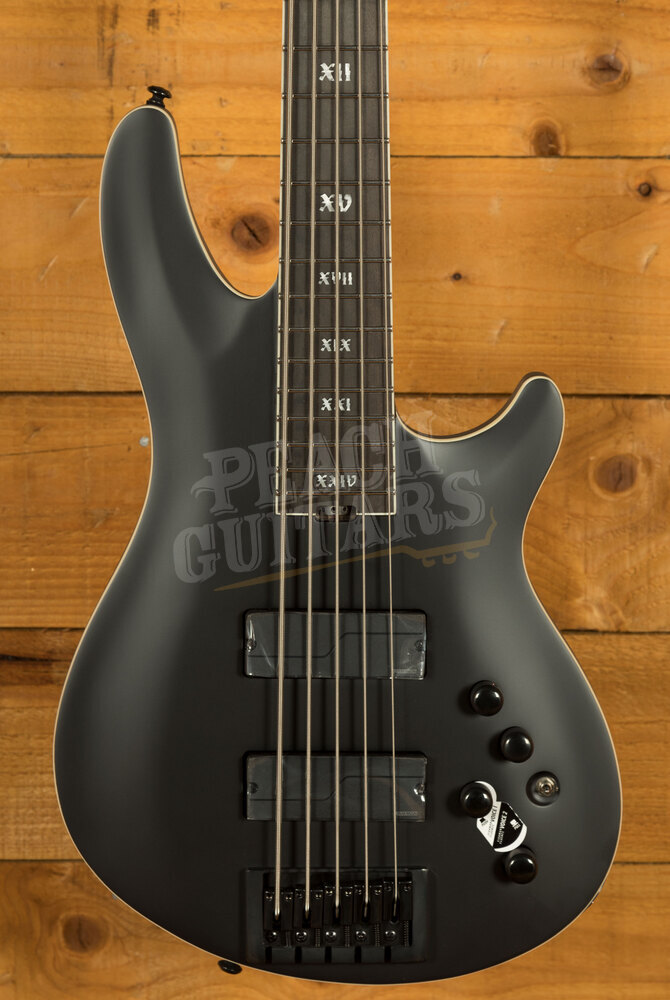 Schecter Bass SLS Evil Twin-5 | 5-String - Satin Black