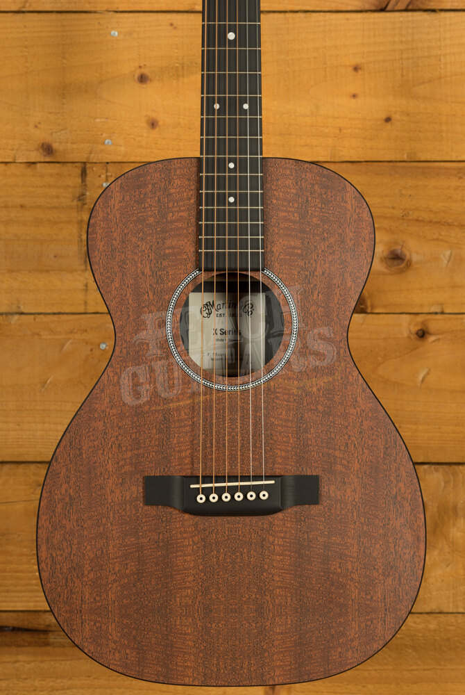 C.F. Martin 0-X1E HPL Mahogany Top / Mahogany - Peach Guitars
