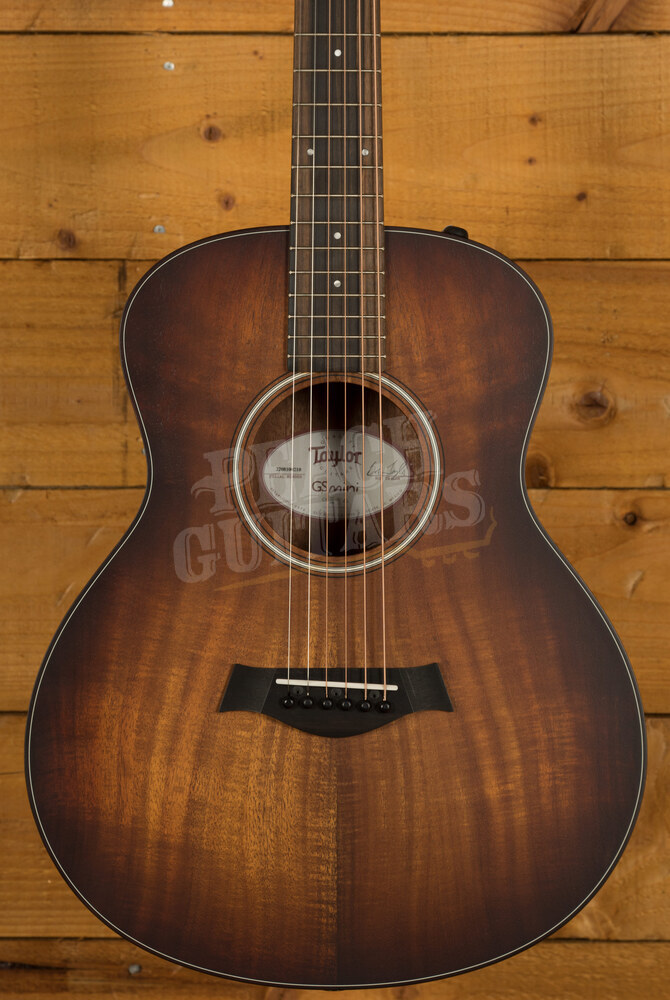 Taylor GS Mini-e Koa Plus Left Handed - Peach Guitars