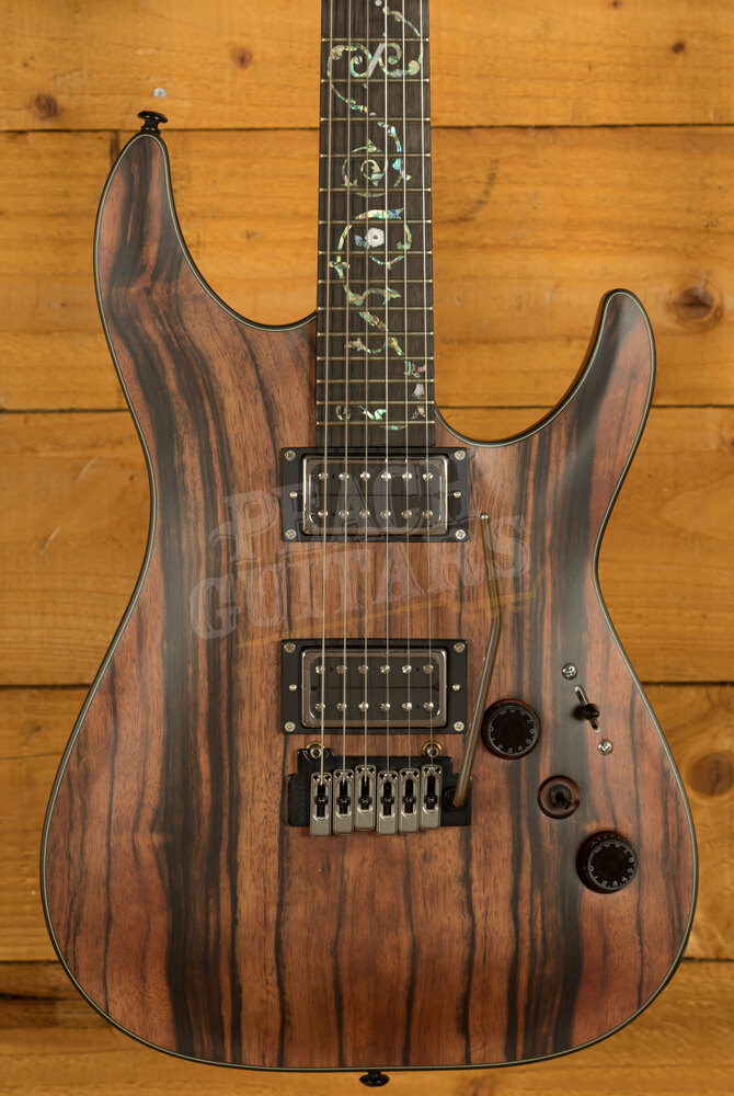 Schecter C-1 Exotic Ebony Natural Satin