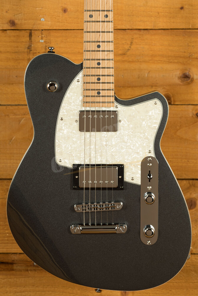 Reverend Bolt-On Series | Charger HB - Gunmetal - Maple