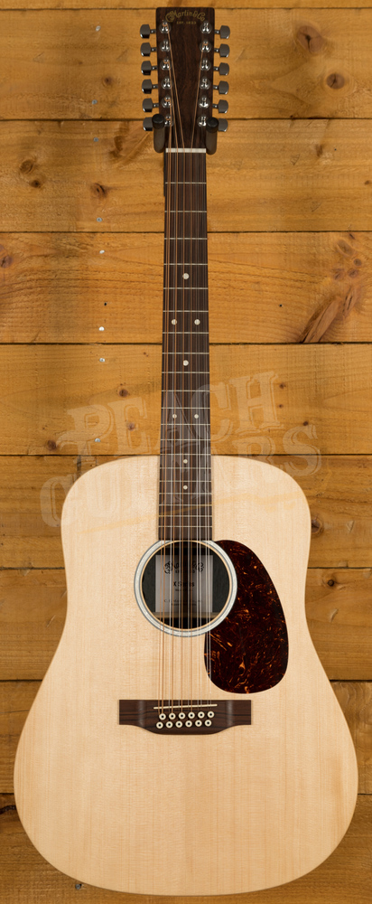 CF Martin D-X2E Sitka Top / Mahogany HPL - 12 String - Peach Guitars