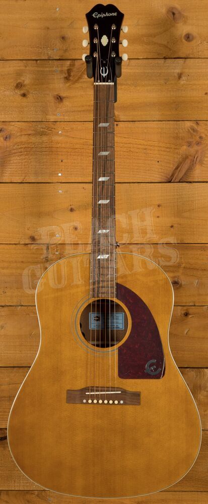 Epiphone Masterbilt Texan Antique Natural - Peach Guitars