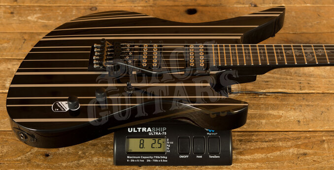 Schecter Synyster Standard | Gloss Black w/Silver Pinstripes