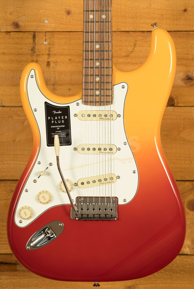 Fender Player Plus Stratocaster | Pau Ferro - Tequila Sunrise - Left-Handed