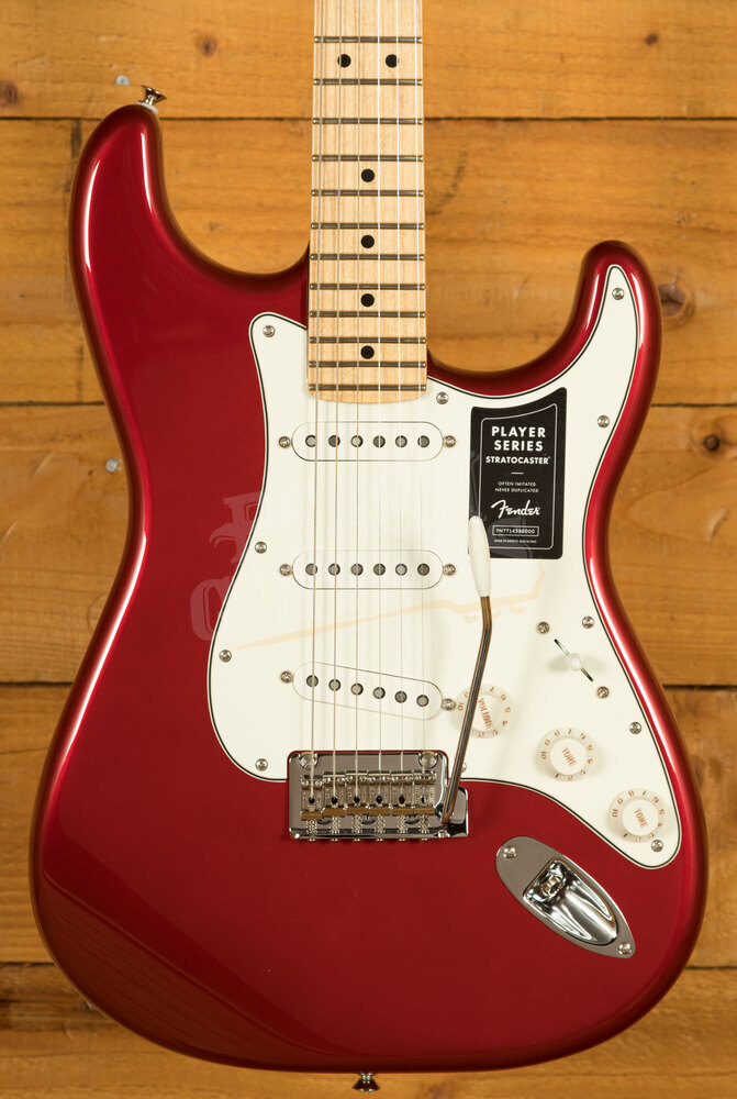 Fender Player Stratocaster | Maple - Candy Apple Red