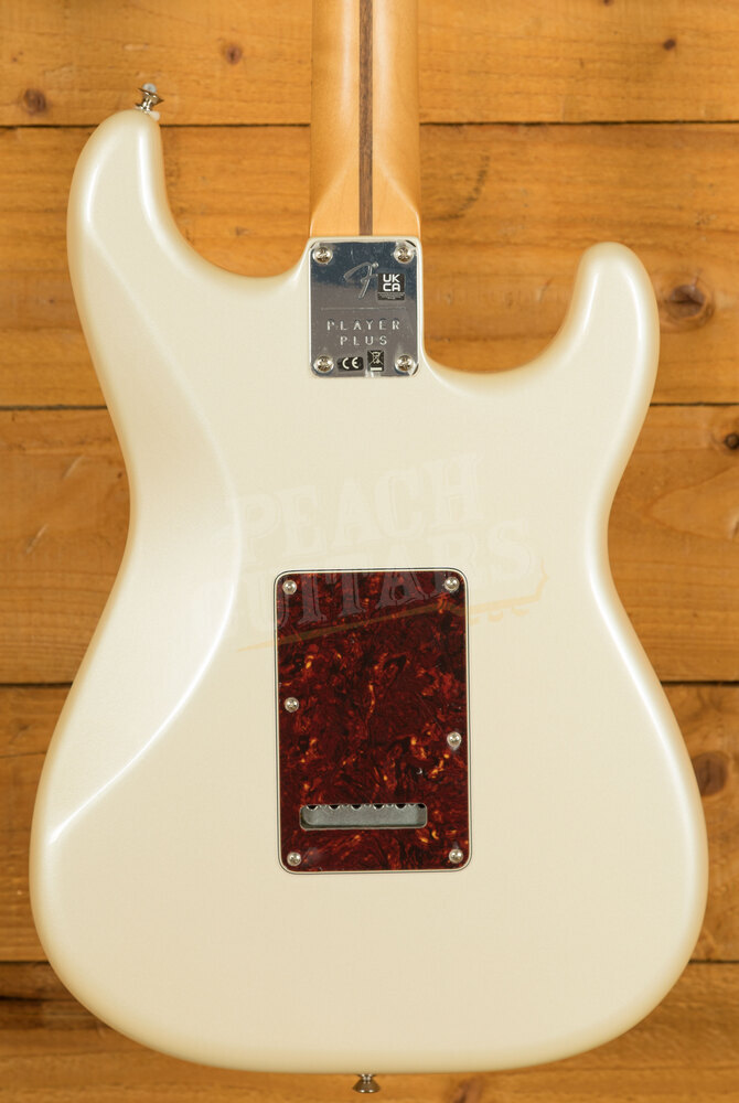 Fender Player Plus Stratocaster | Maple - Olympic Pearl - Left-Handed
