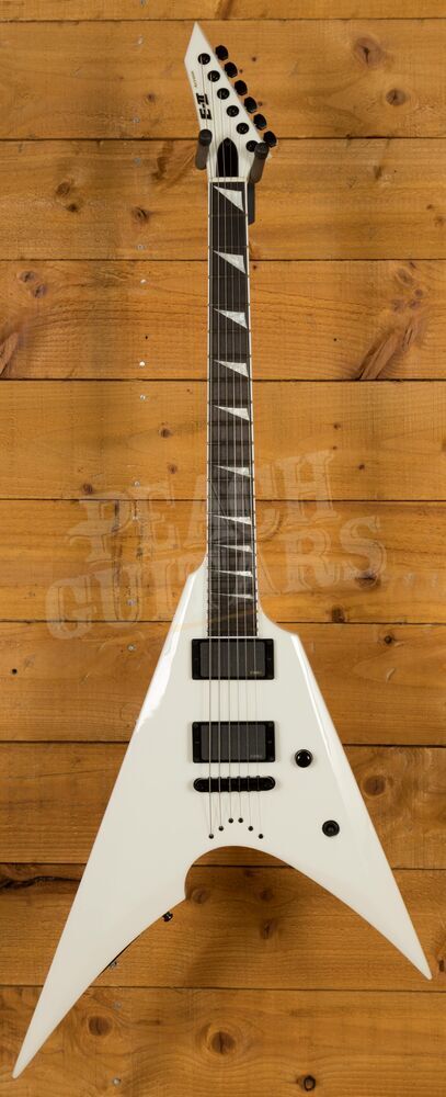 ESP E-II Arrow NT Snow White - Peach Guitars