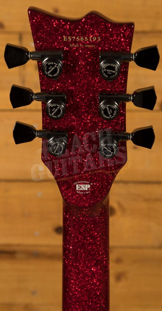 ESP E-II Eclipse DB Red Sparkle - Peach Guitars