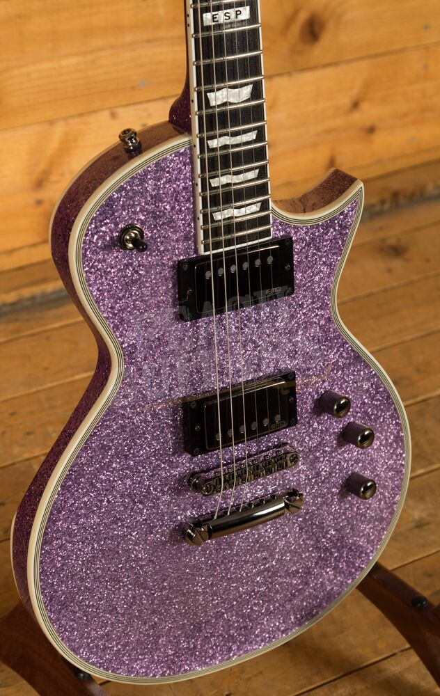 ESP E-II Eclipse DB Purple Sparkle - Peach Guitars