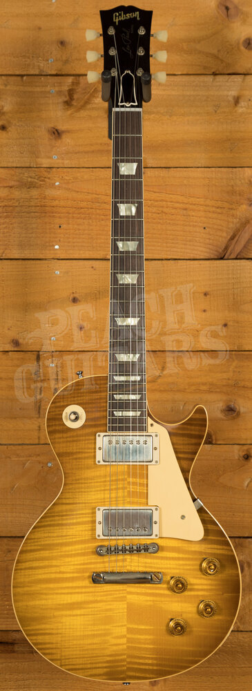 Gibson Custom '59 Les Paul Standard - Handpicked Top - Green Lemon Fade ...
