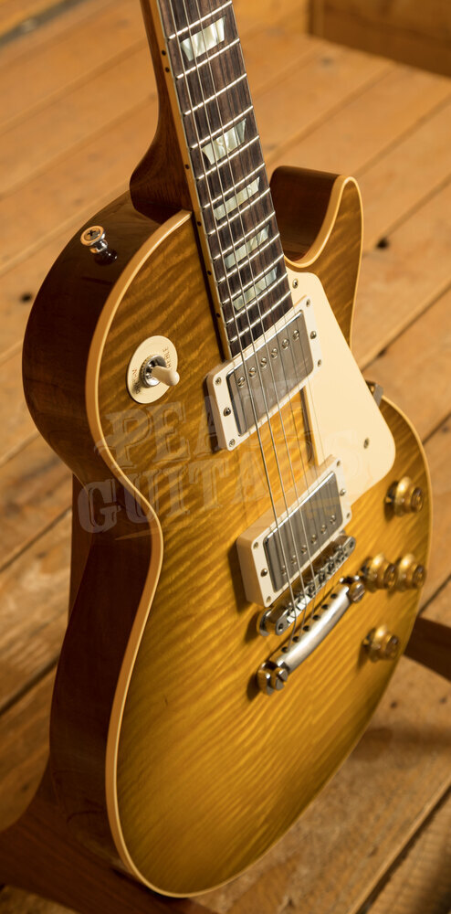 Gibson Custom '59 Les Paul Standard - Handpicked Top - Green Lemon Fade ...