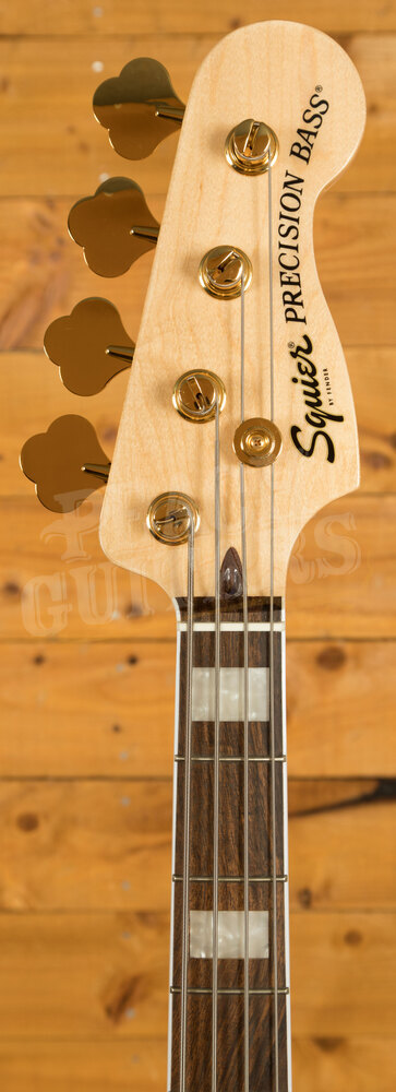Squier 40th Anniversary Precision Bass - Gold Edition | Laurel - Black