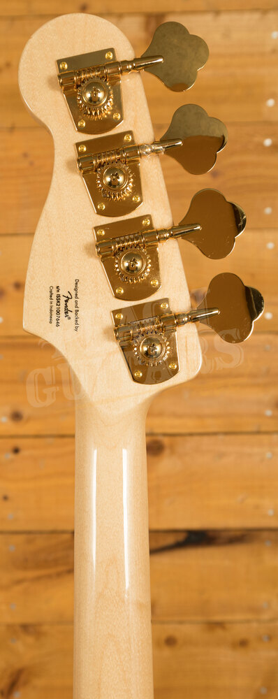 Squier 40th Anniversary Precision Bass - Gold Edition | Laurel - Black