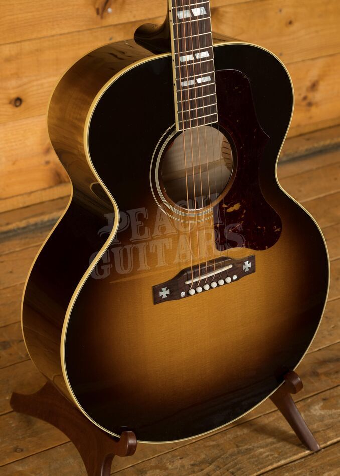 Gibson J-185 Original Vintage Sunburst - Peach Guitars