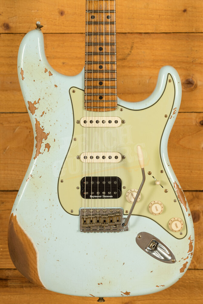 Fender Custom Shop 58 Stratocaster HSS Heavy Relic Sonic Blue